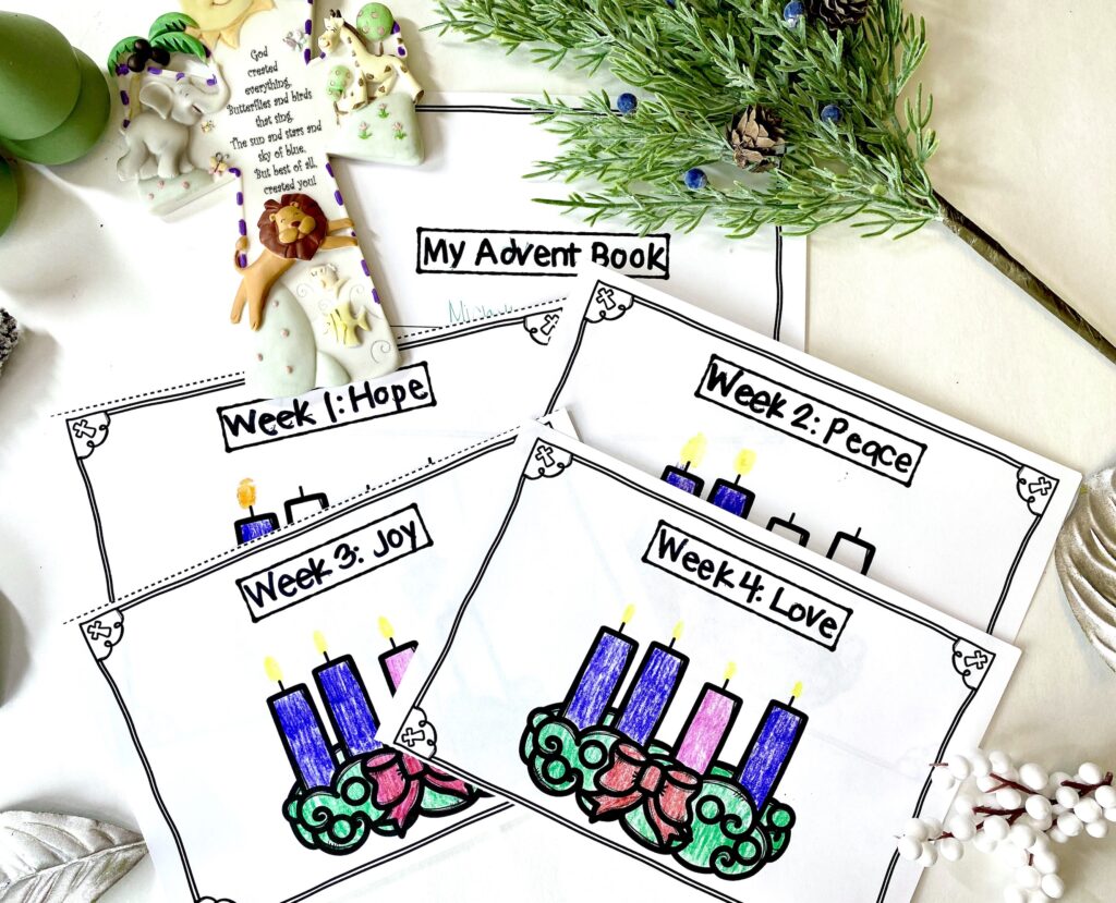 Advent Wreath Activity Book | Made By Teachers