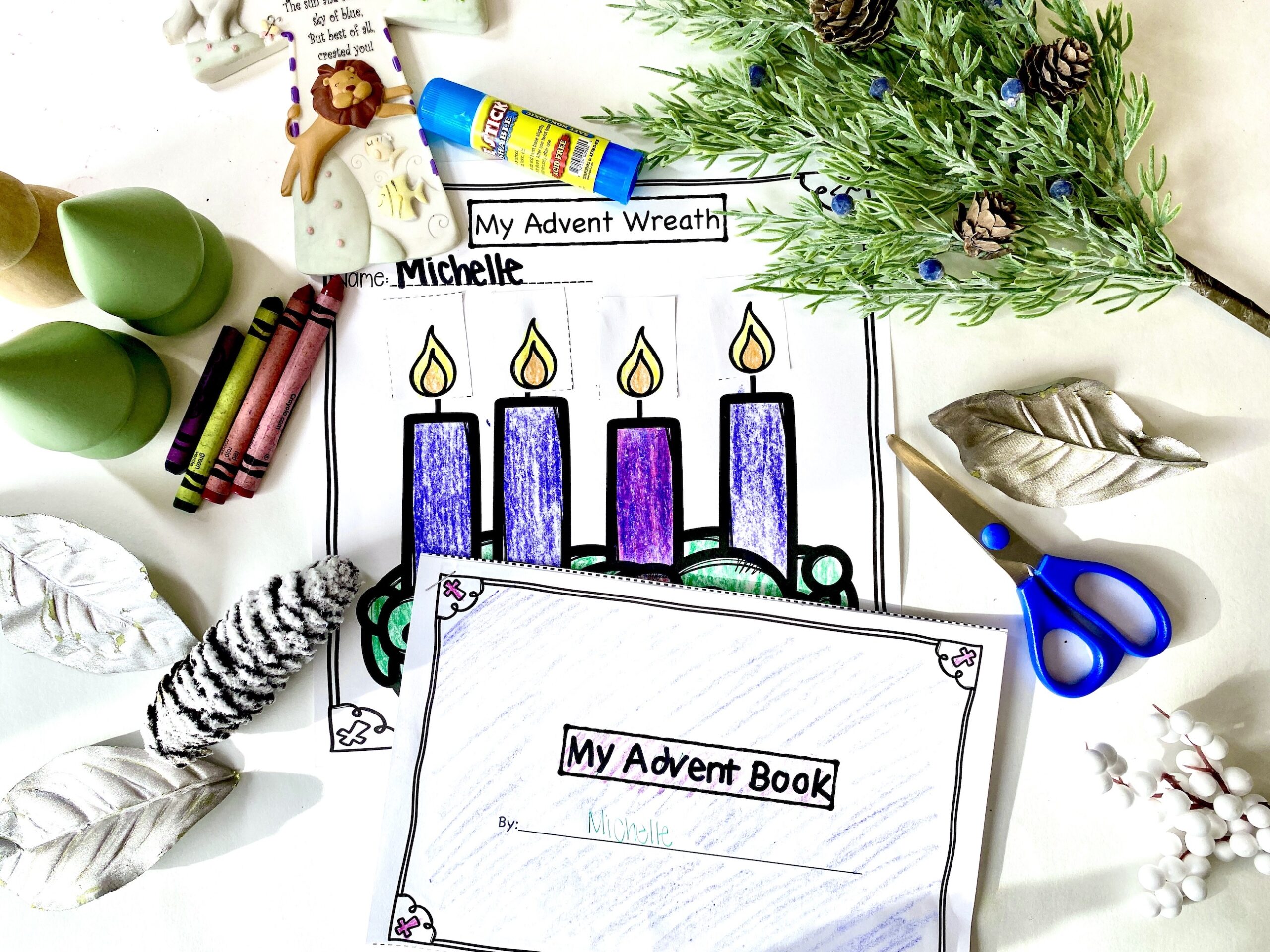 Advent Wreath Activity Book | Made By Teachers
