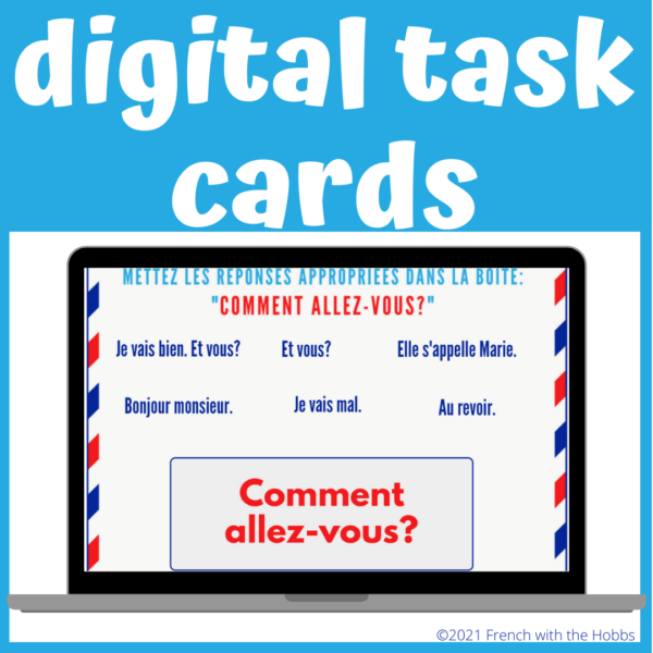 FREE French Greetings Digital Boom™ Cards | Made By Teachers