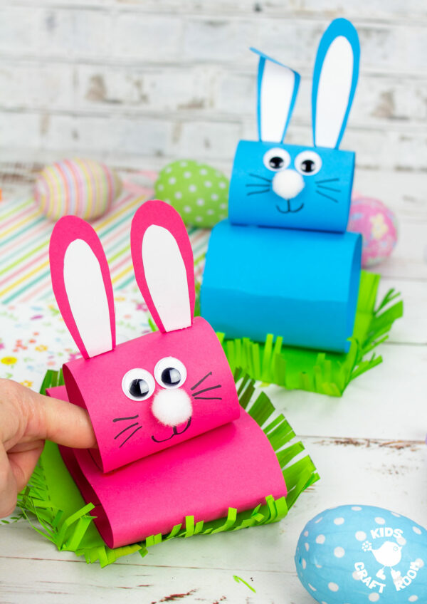 3D Bunny Pop Up Craft | Made By Teachers