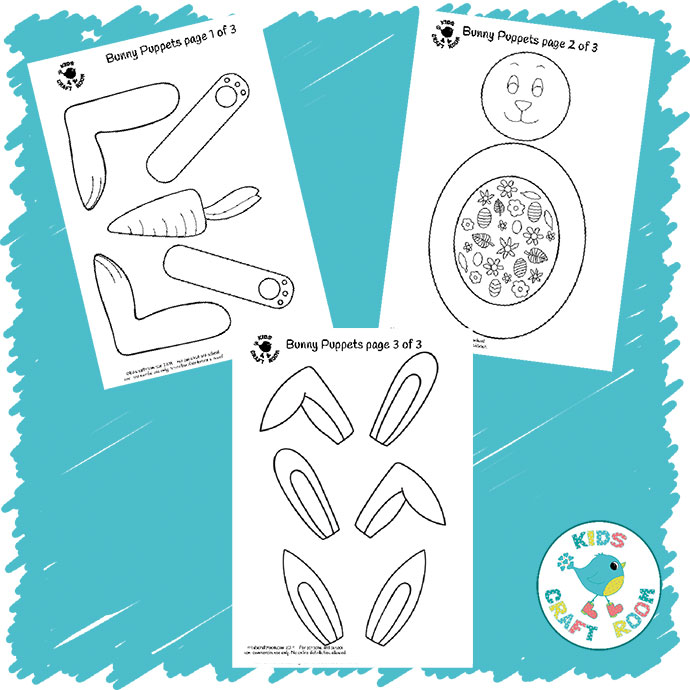 Easter Bunny Puppets | Made By Teachers