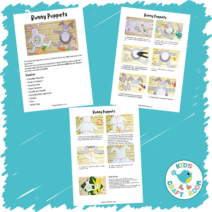 Easter Bunny Puppets | Made By Teachers