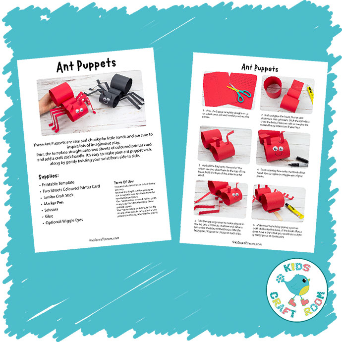 Ant Puppets | Made By Teachers