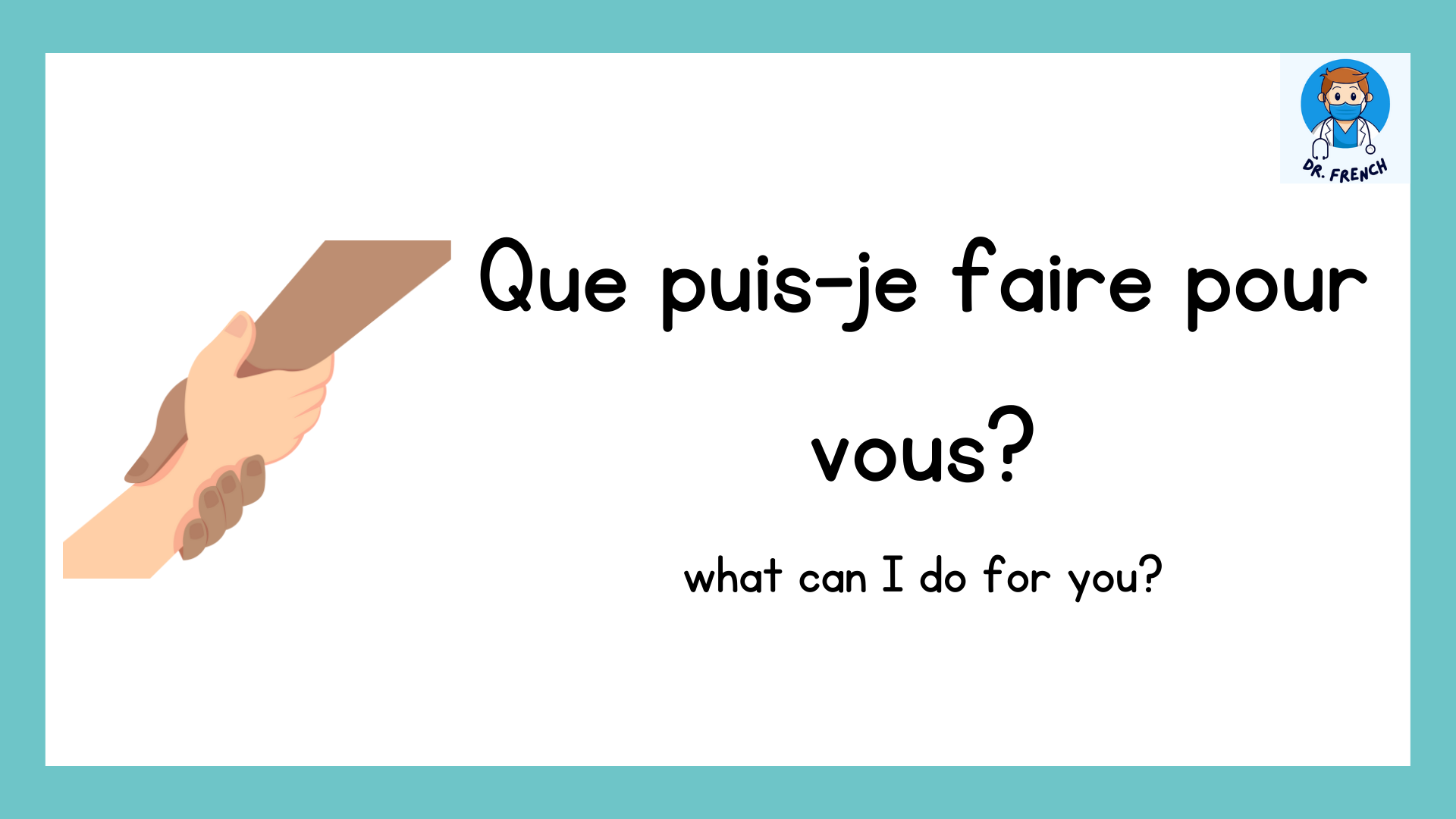 Asking and Offering Help Conversation In French - Demander et Offrir de ...
