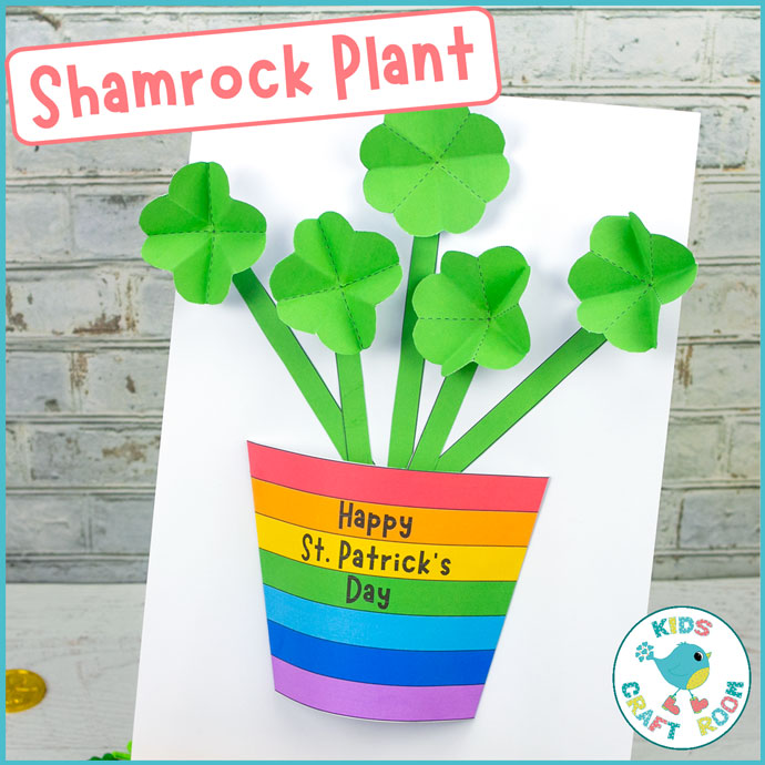 3D Shamrock Plant | Made By Teachers