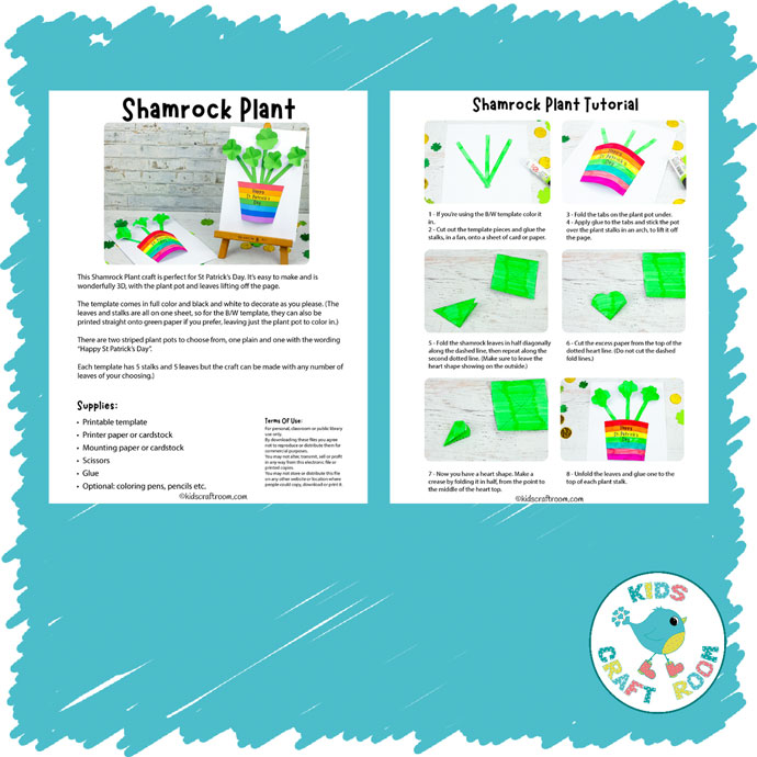 3D Shamrock Plant | Made By Teachers