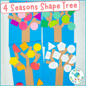 2D Shapes Four Seasons Tree | Made By Teachers