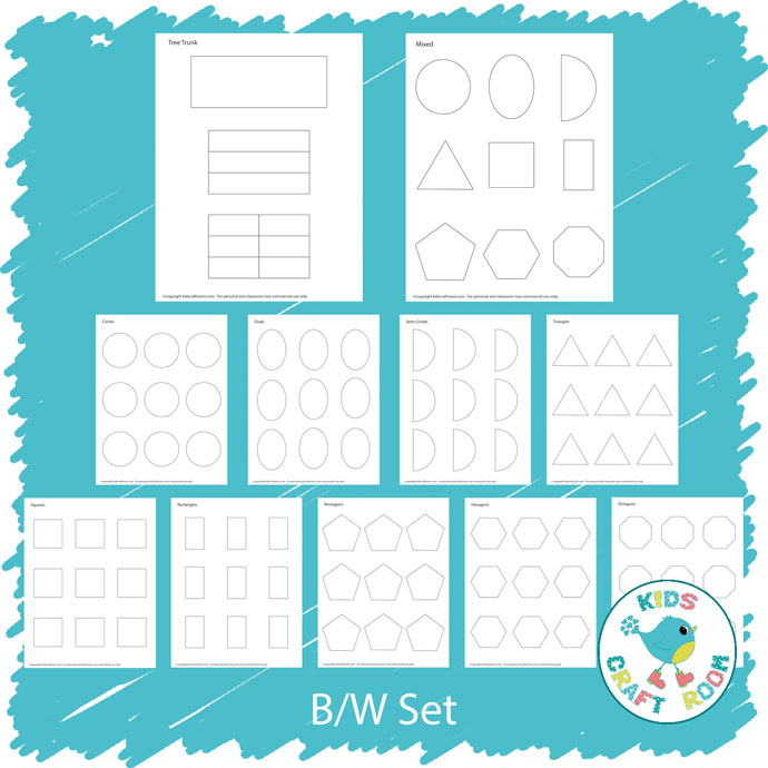 2D Shapes Four Seasons Tree | Made By Teachers