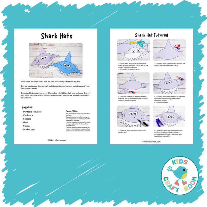 Shark Headband | Made By Teachers