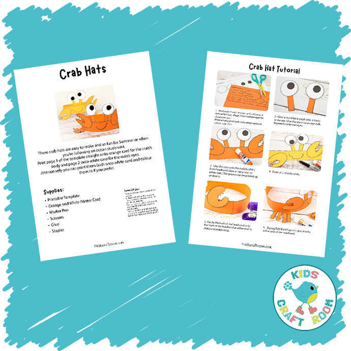 Crab Headbands | Made By Teachers