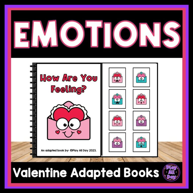 Valentine’s Day Adapted Books BUNDLE | Interactive Books | Made By Teachers