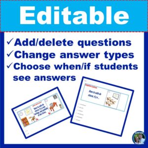 French Classroom Objects Digital Google Forms | Made By Teachers