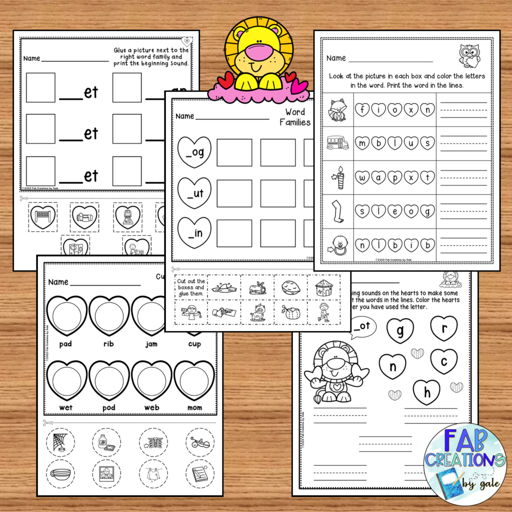 Valentine Short Vowel Dollar Deal | Made By Teachers