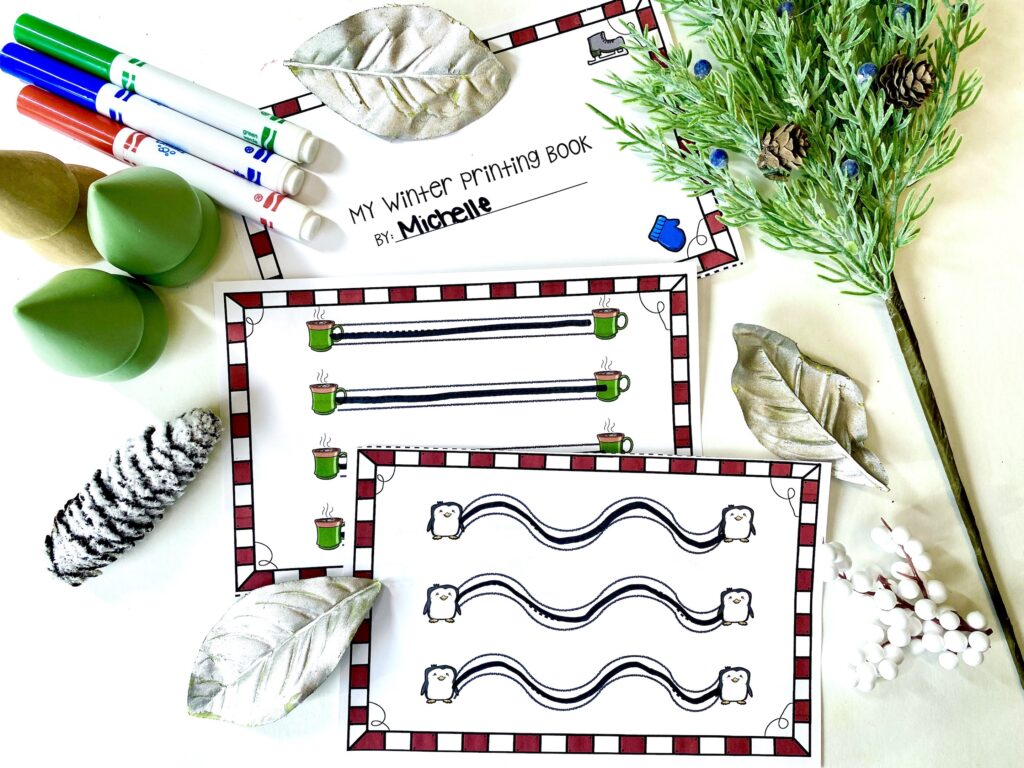 Winter Fine Motor and Handwriting Activity Book | Made By Teachers