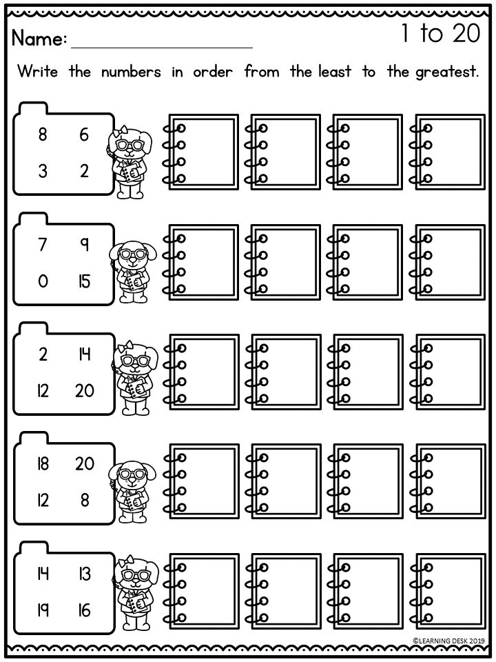 Counting and Cardinality Number Sense Recognition 1-100 Worksheets ...