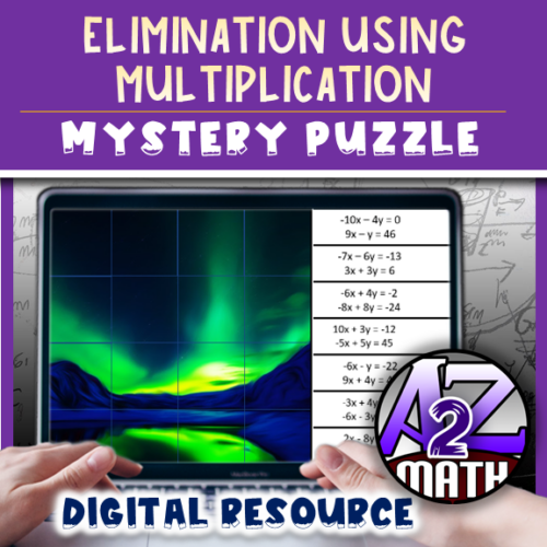 Solving Systems of Equations by Elimination Using Multiplication ...