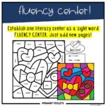 VALENTINE'S DAY COLOR BY SIGHT WORDS | VALENTINE'S DAY COLOR BY CODE ...