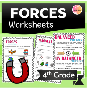 Forces Gravity Resistive Magnetism Worksheets - Made By Teachers
