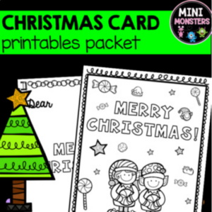 Christmas Card Templates | Made By Teachers