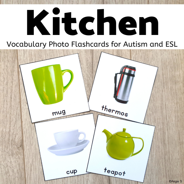 Kitchen Vocabulary with Pictures | Kitchen Tools Flashcards | Kitchen ...