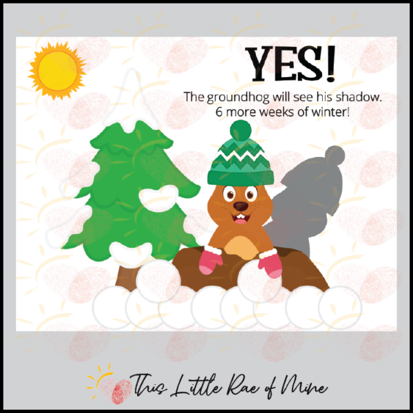 Groundhog Day Voting - spring - winter - Printable - Classroom Activity ...