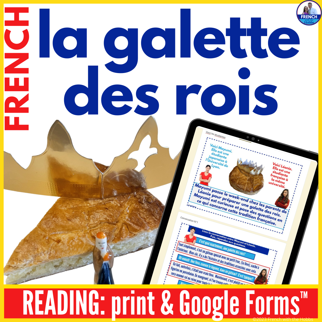 La Galette des Rois French Culture Reading Printable & with Google ...