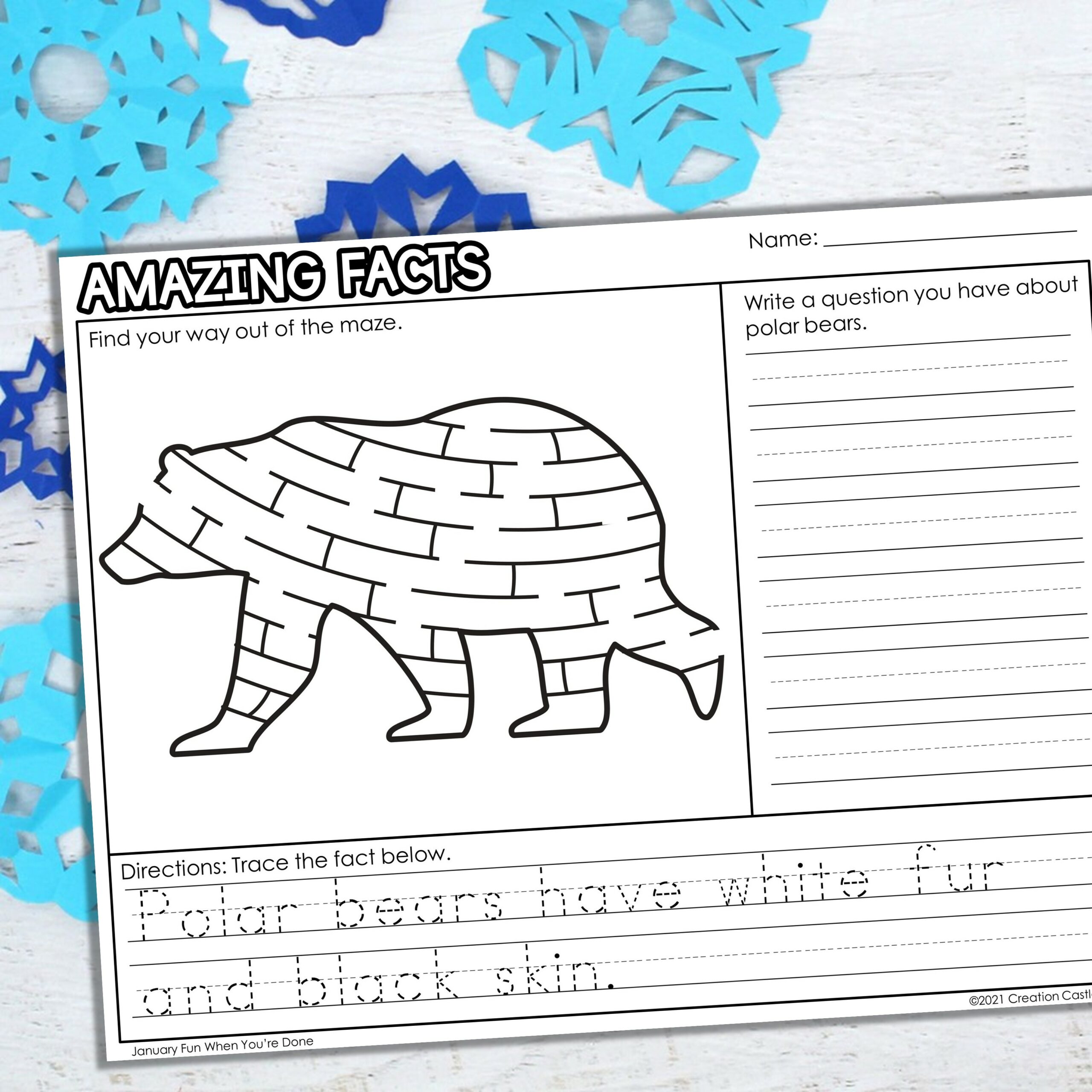 January Early Finishers Activities | Made By Teachers