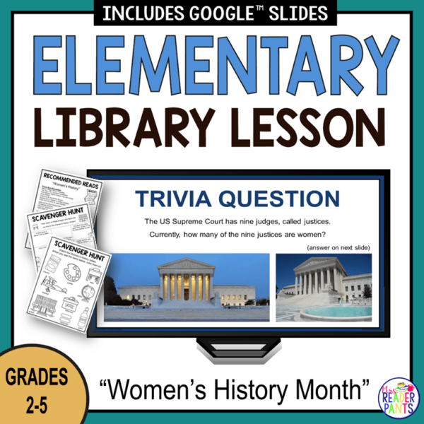 Women's History Month - Elementary Library Lesson - International Women ...