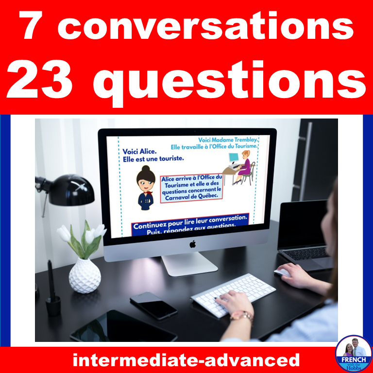 Carnaval de Québec French Reading Comprehension Printable & Google ...