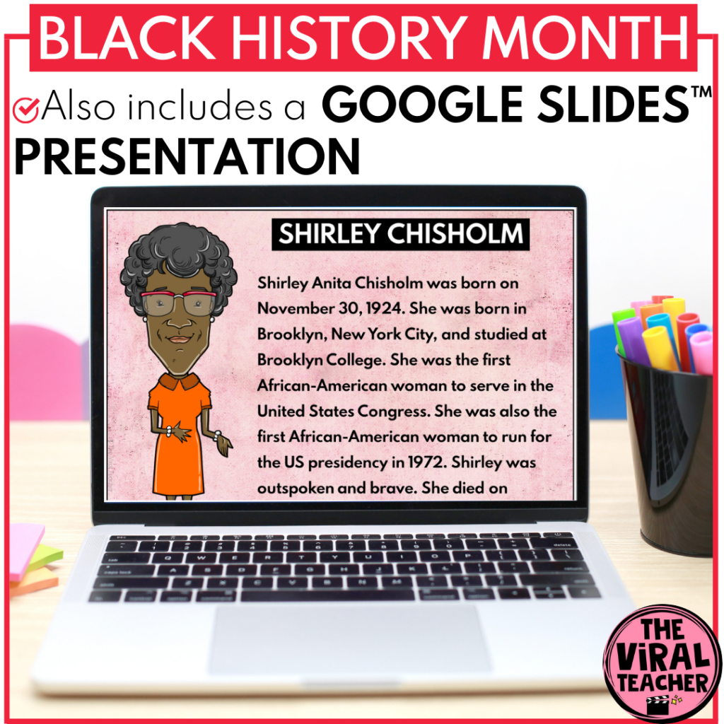 Black History Month Reading Comprehension Passages and Literacy ...