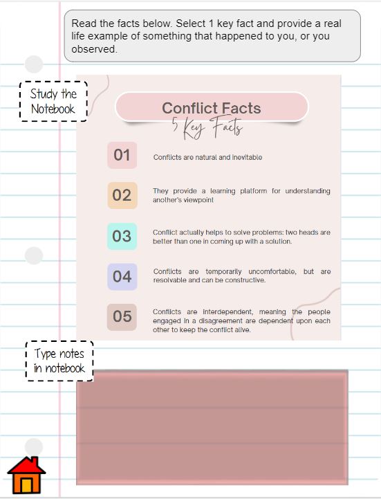 Conflict Resolution Interactive Digital Notebook - Google Slides | Made ...