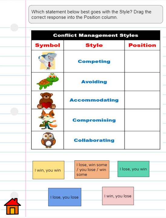 Conflict Resolution Interactive Digital Notebook - Google Slides | Made ...