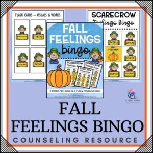 FALL Feelings Bingo - Identifying and Recognizing Emotions | Made By ...