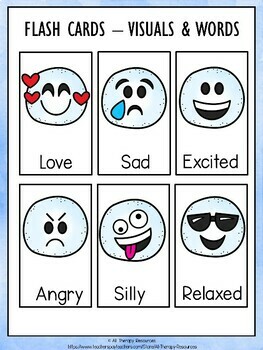 WINTER Feelings Bingo - Identifying and Recognizing Emotions | Made By ...