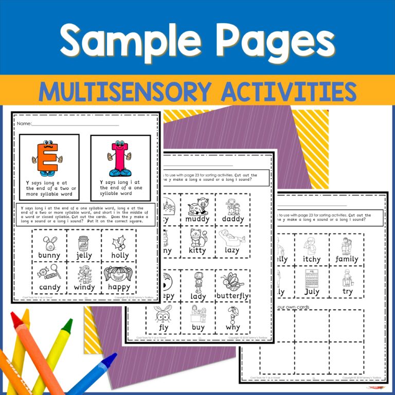 Y as a Vowel Spelling Activities | Made By Teachers