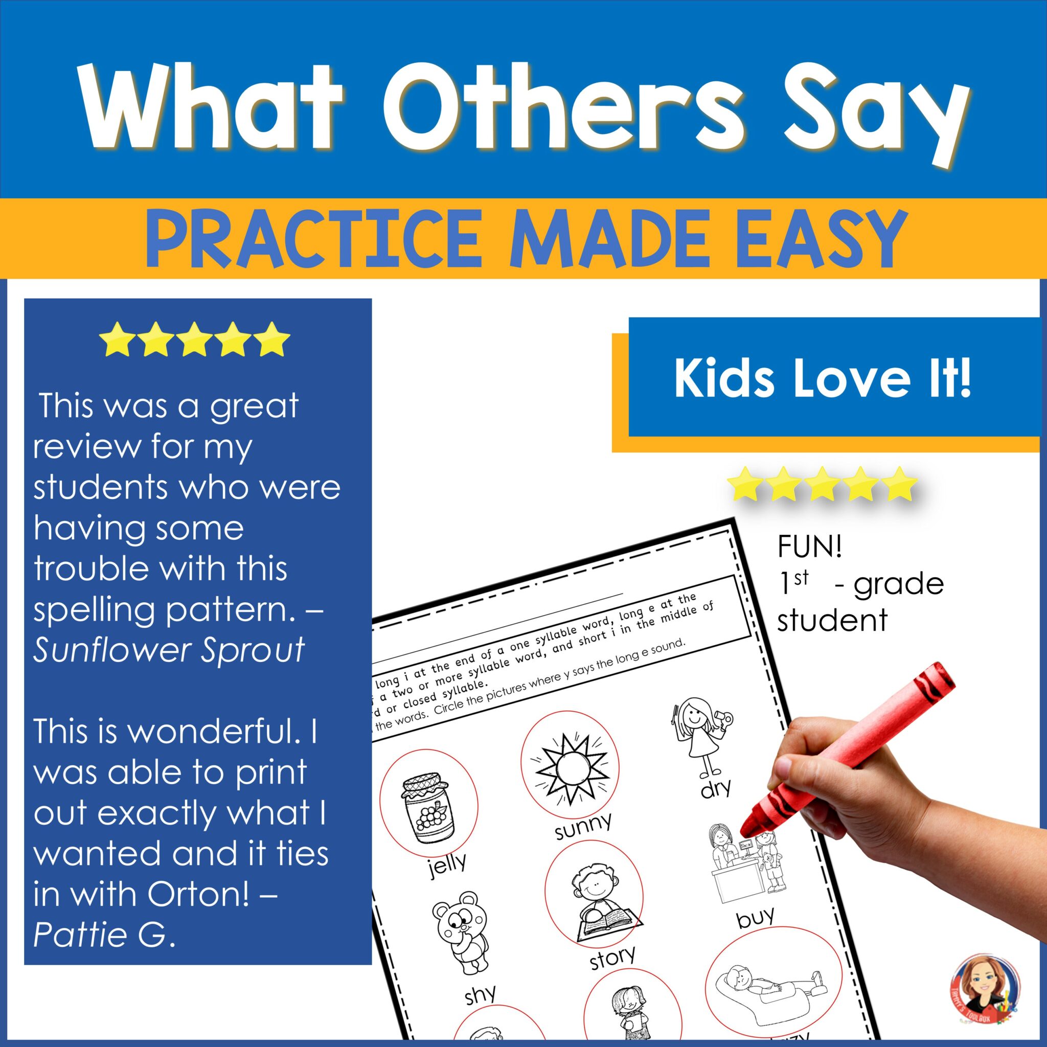 Y as a Vowel Spelling Activities - Made By Teachers