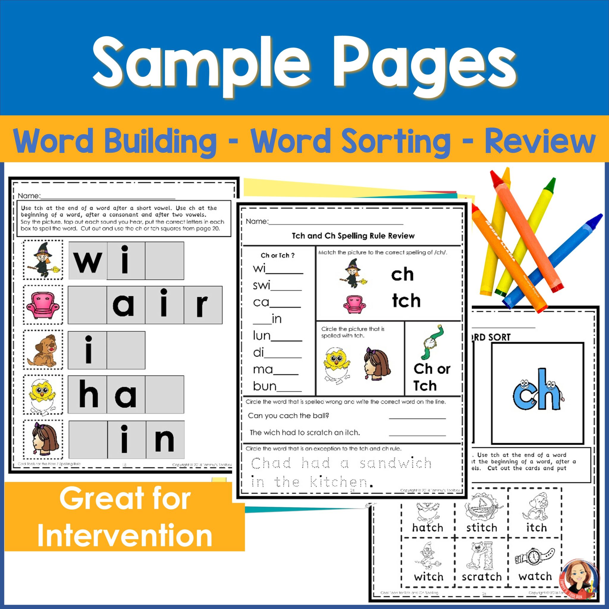 Spelling Rules - TCH Rule Activities | Made By Teachers
