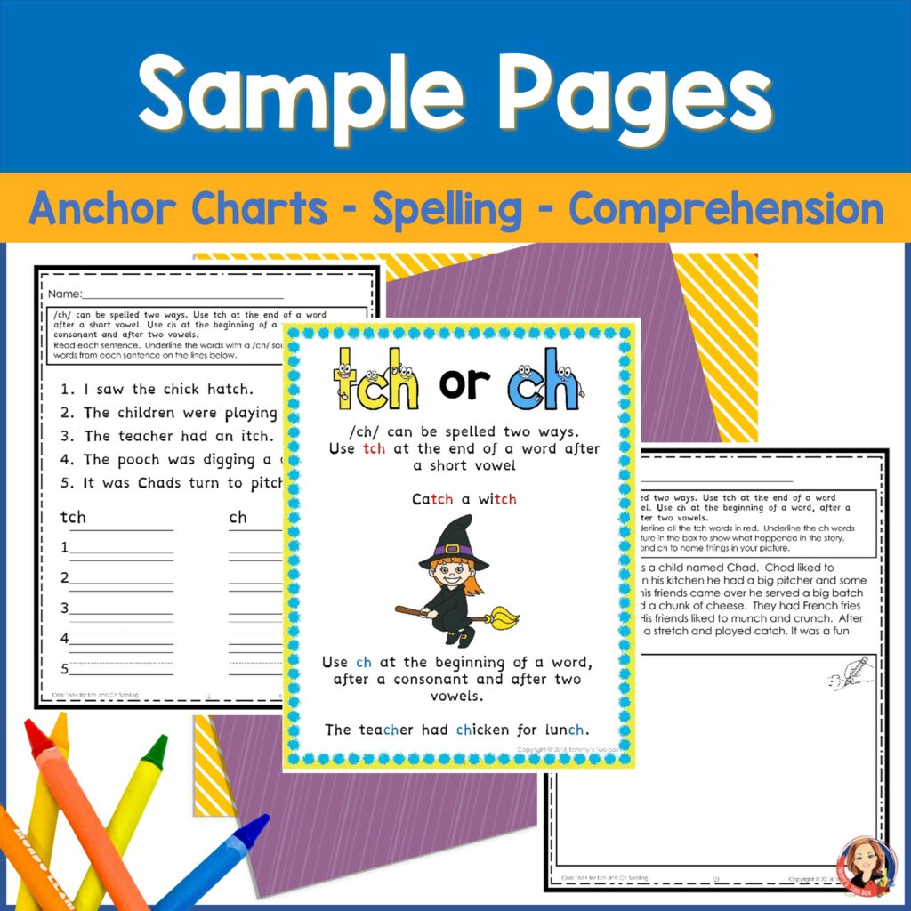 Spelling Rules - TCH Rule Activities | Made By Teachers