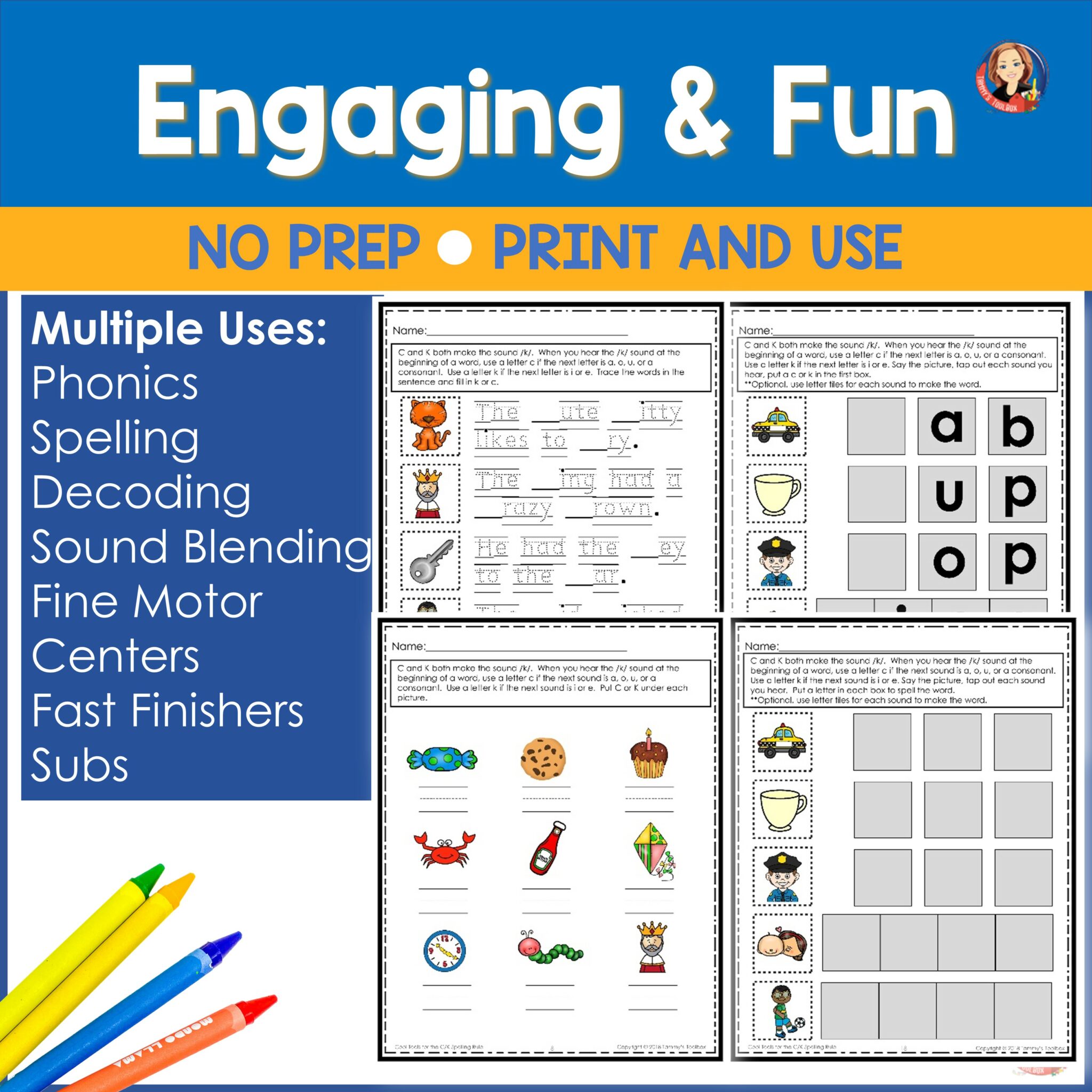 Spelling Rules - The C and K Rule Activities | Made By Teachers