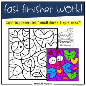 VALENTINE'S DAY COLOR BY NUMBER | VALENTINE'S DAY COLOR BY CODE ...