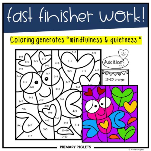 VALENTINE'S DAY COLOR BY NUMBER | VALENTINE'S DAY COLOR BY CODE ...