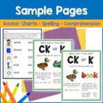 Spelling Rules - CK and K Rule Activities | Made By Teachers