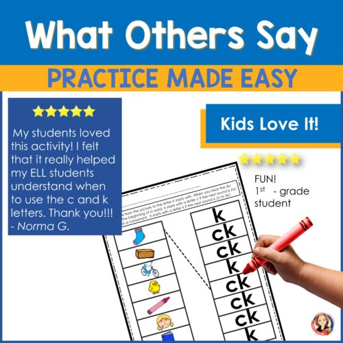 Spelling Rules - CK and K Rule Activities | Made By Teachers