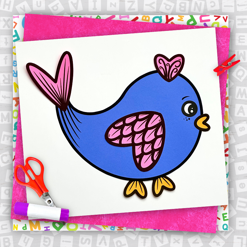 Valentine's Love Bird Craft | Made By Teachers