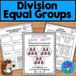 Division Equal Groups | Division Worksheets | Division Practice | Made ...