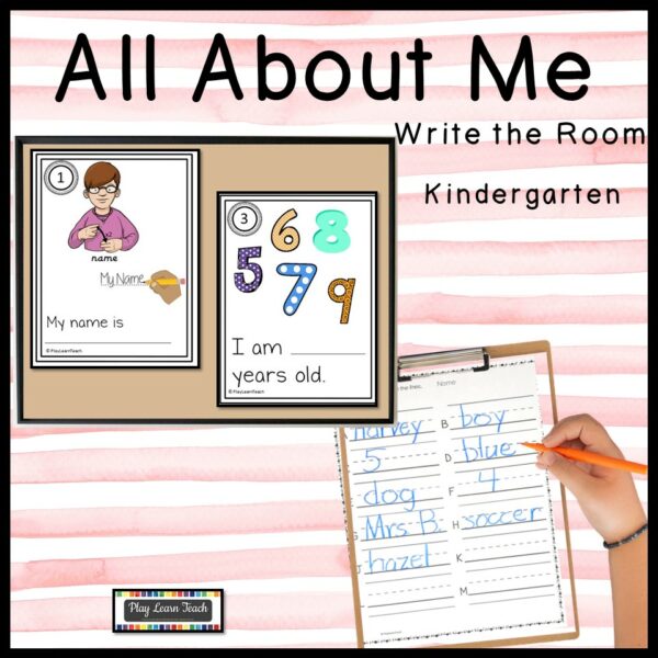 All About Me Back to School Activities Kindergarten | Made By Teachers
