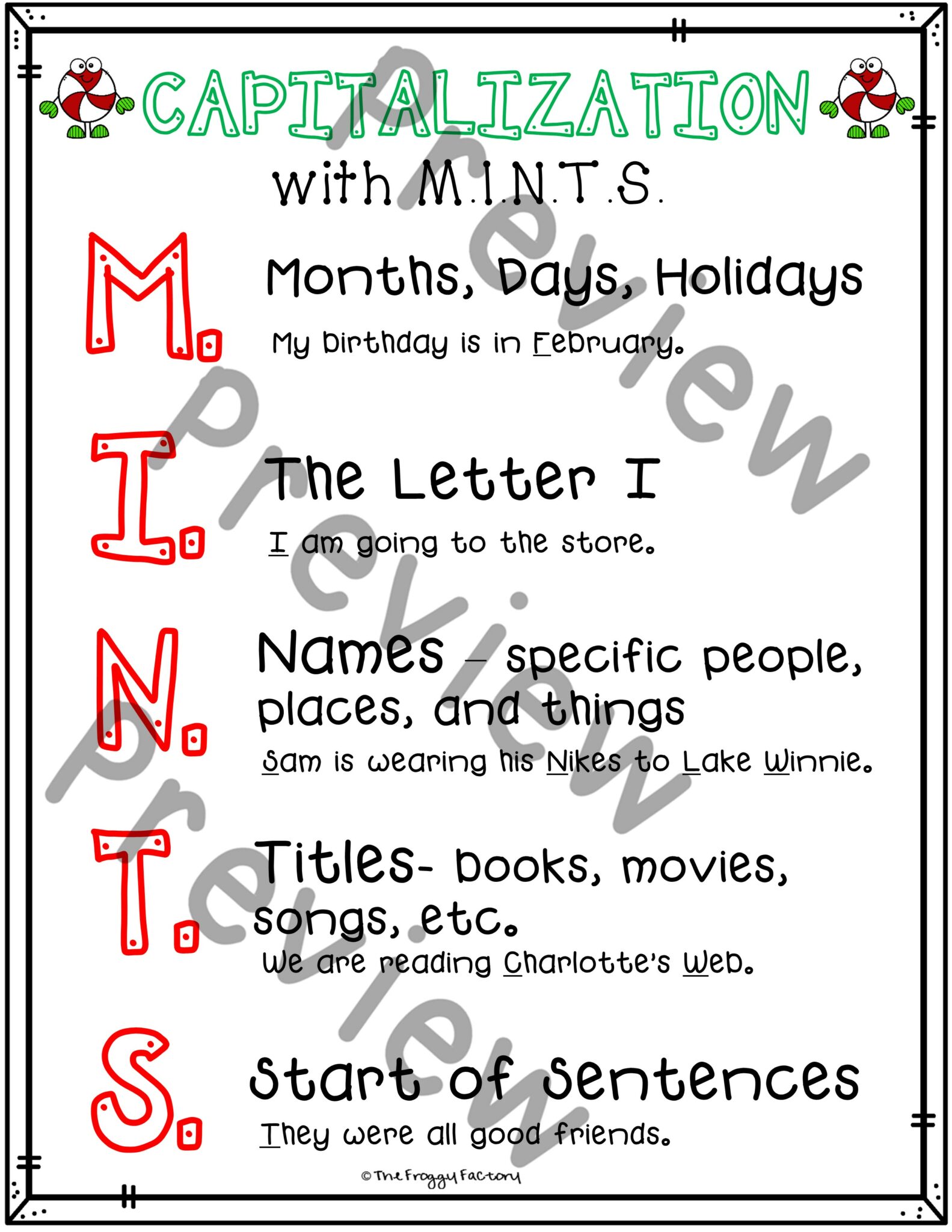 Capitalization Worksheets for Capitalization Practice | Made By Teachers