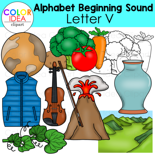 Alphabet Beginning Sounds - Letter V | Made By Teachers