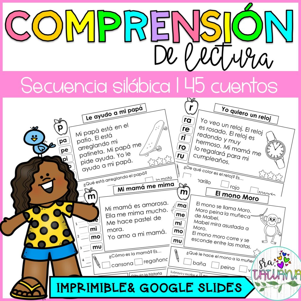 Reading Comprehension Skills in Spanish | Comprensión de Lectura por ...