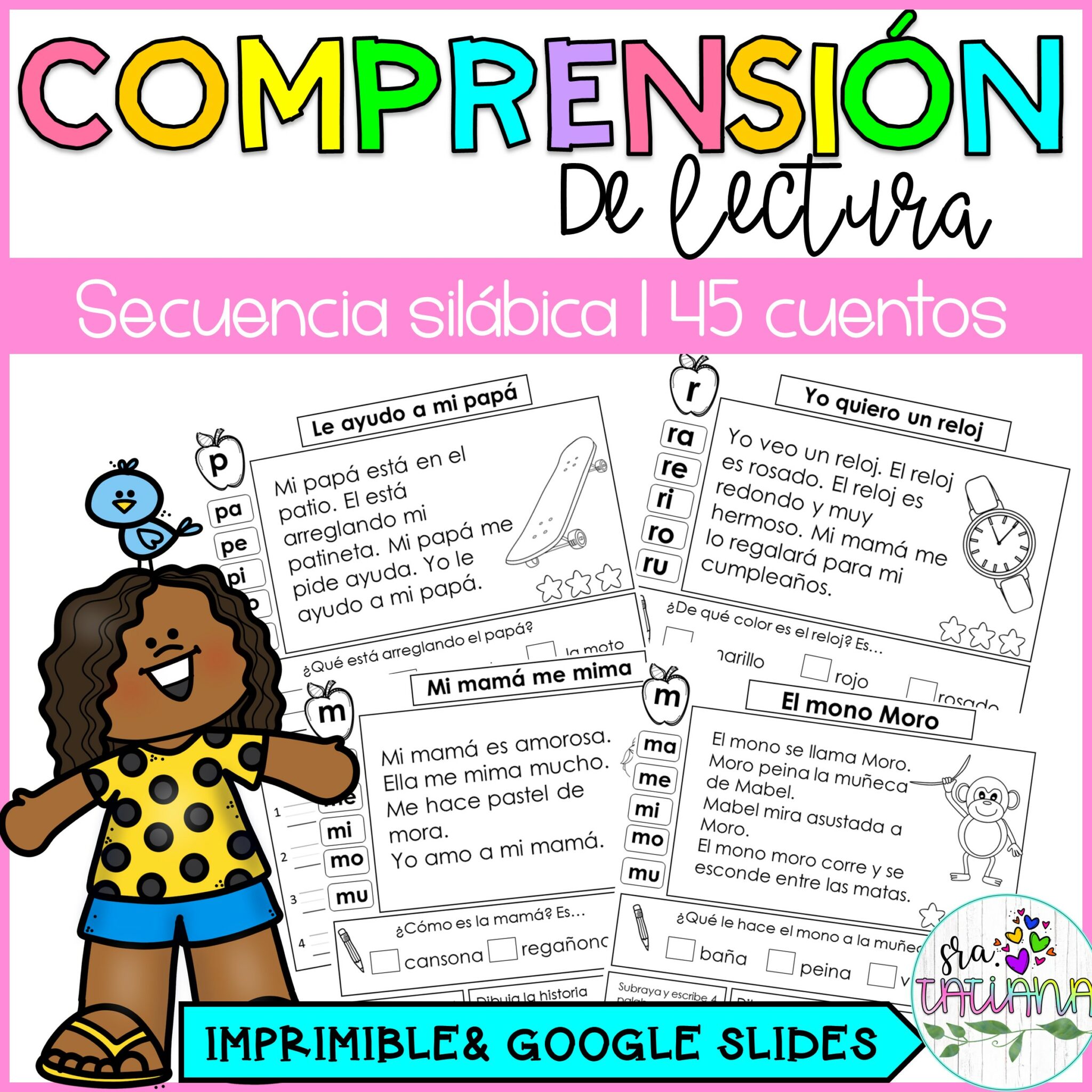 Reading Comprehension Skills in Spanish | Comprensión de Lectura por ...